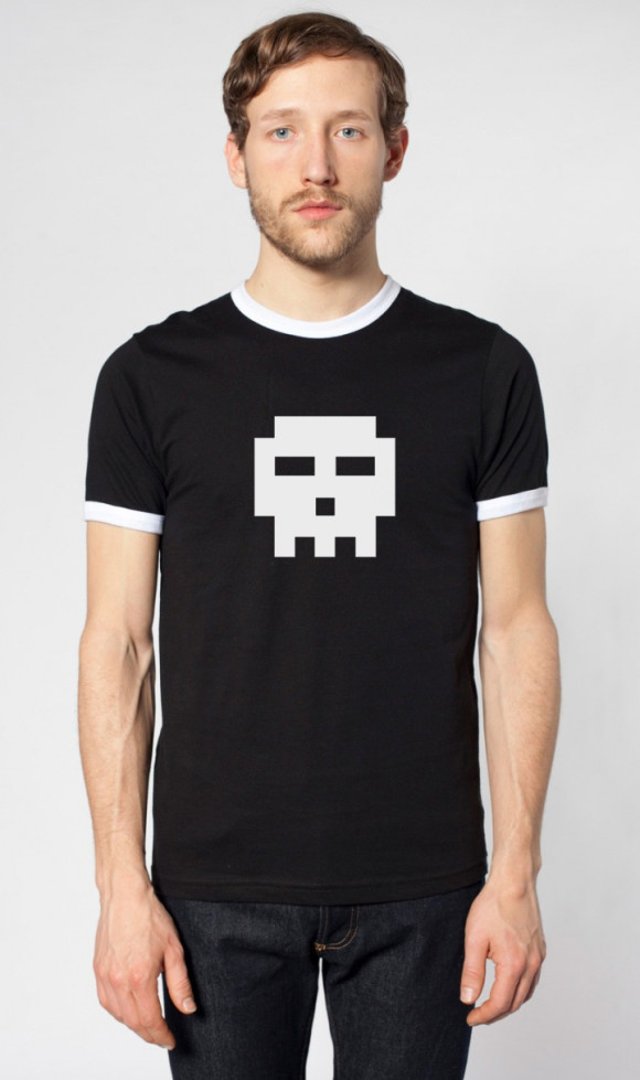 Scott Pilgrim ‘8-Bit Skull’ T-shirt – Reverb Clothing