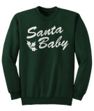 ‘Santa Baby’ Christmas jumper Sweatshirt – Reverb Clothing
