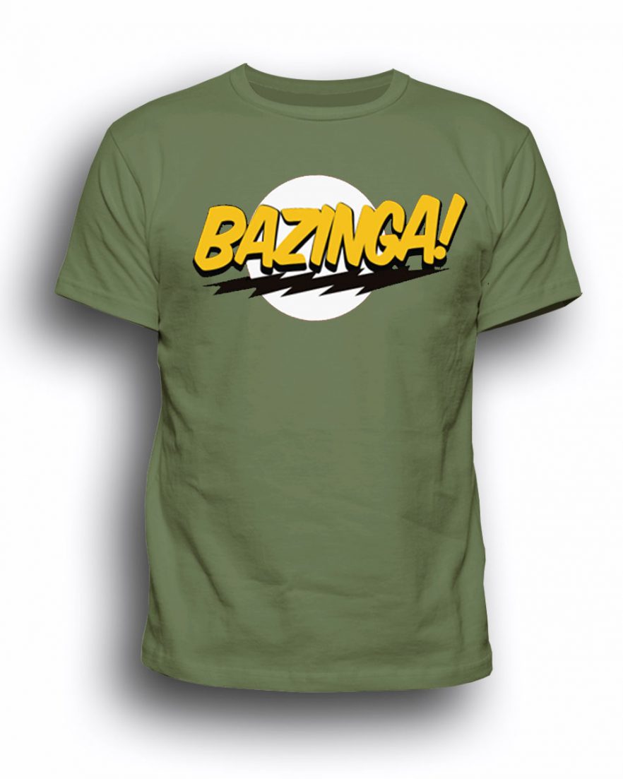 Men's Big Bang Theory Bazinga! t-shirt - Reverb Clothing