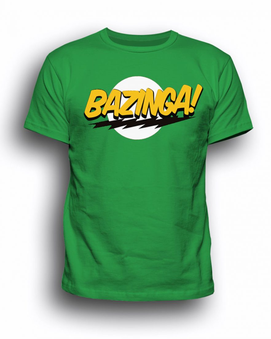 Men's Big Bang Theory Bazinga! t-shirt - Reverb Clothing