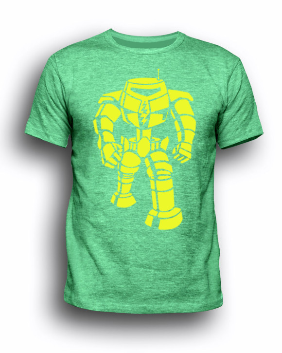 Men's Big Bang Theory Manbot t-shirt - Reverb Clothing