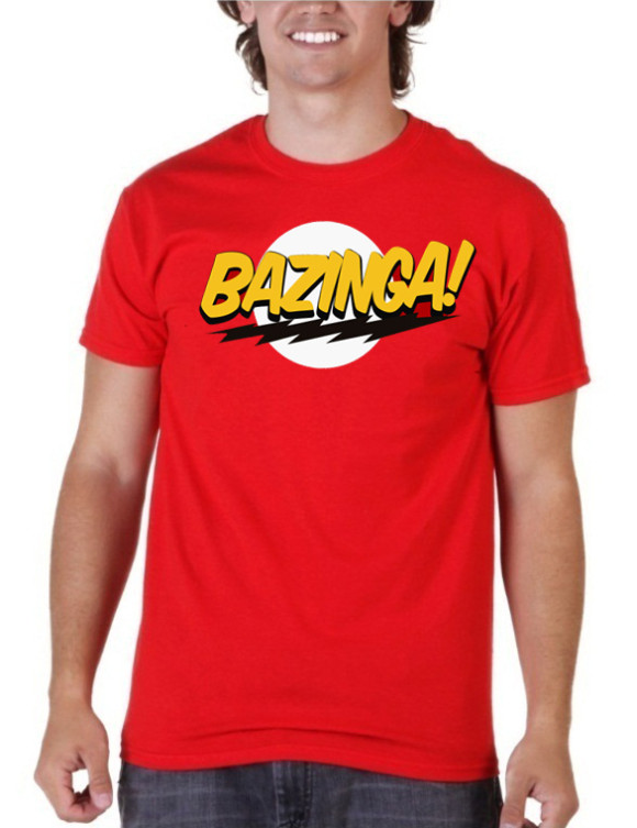 Men's Big Bang Theory Bazinga! t-shirt - Reverb Clothing