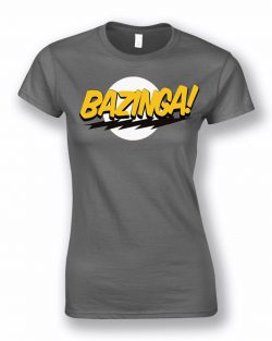 Women’s Big Bang Theory Bazinga t-shirt – Reverb Clothing