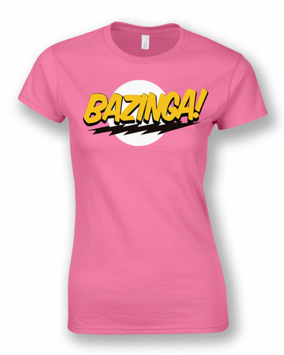 Women’s Big Bang Theory Bazinga t-shirt – Reverb Clothing